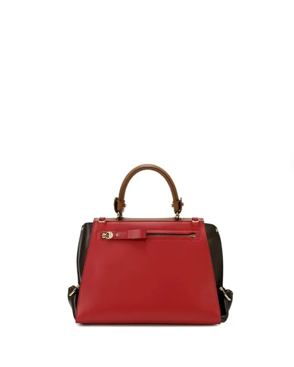 FERRAGAMO Logo Handbag - Brown
