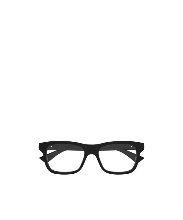 Bottega Veneta Rectangle Frame Eyeglasses - Black