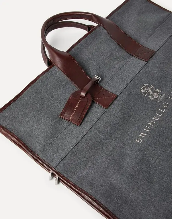Brunello Cucinelli Garment Holder With Double Handles