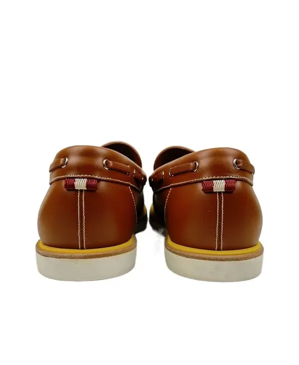 Bally Embossed Logo Loafers
