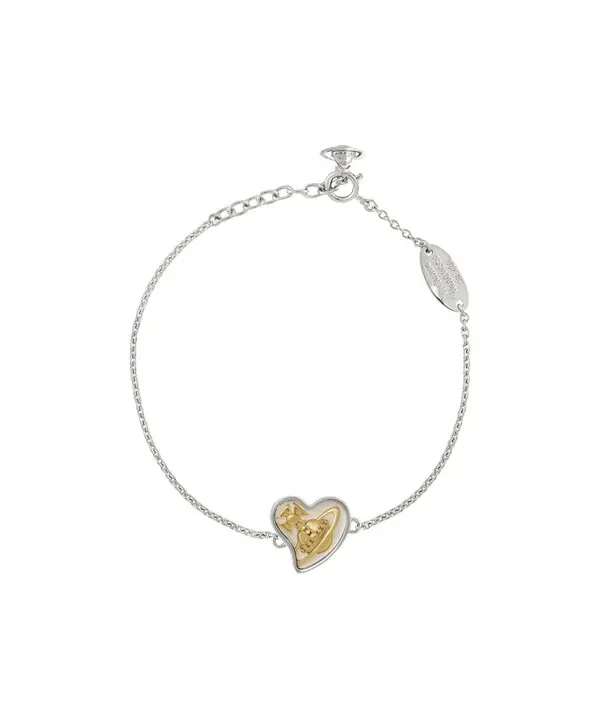 VIVIENNE WESTWOOD Faye Bracelet - Platinum/gold