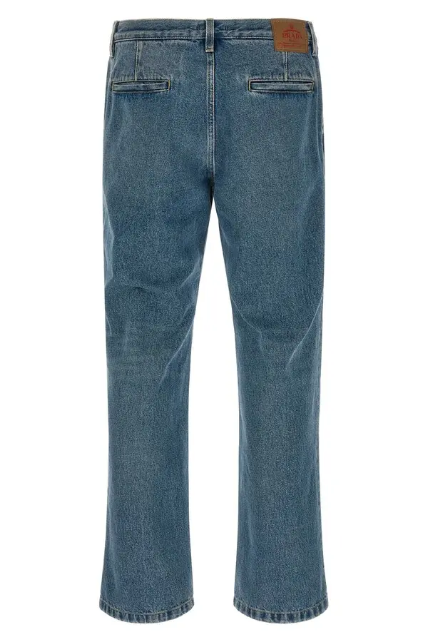Prada Straight Leg Jeans - Blue