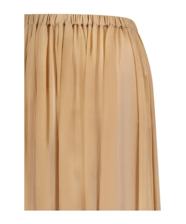 Giuseppe Di Morabito Gathered Silk Harem Trousers - Nude