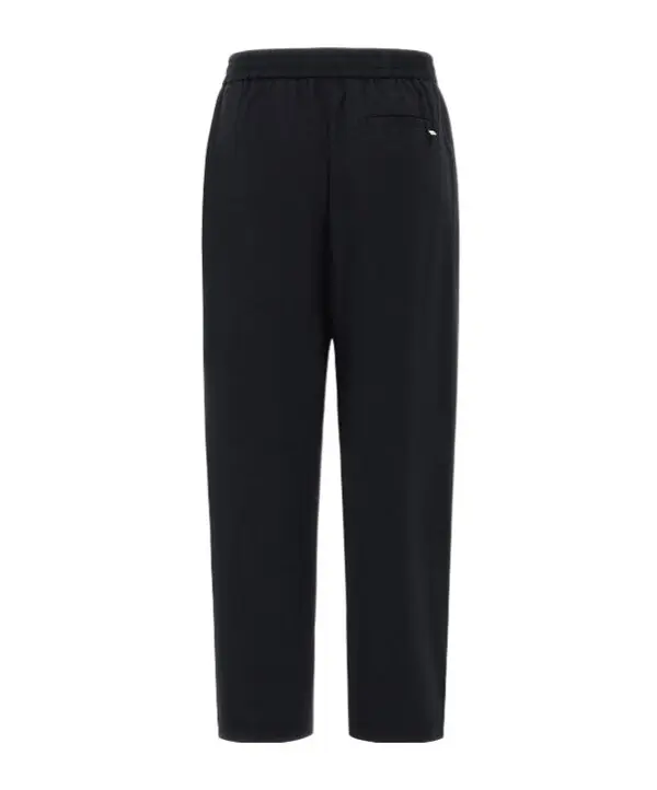 Herno Drawstring Straight-leg Pants - Black