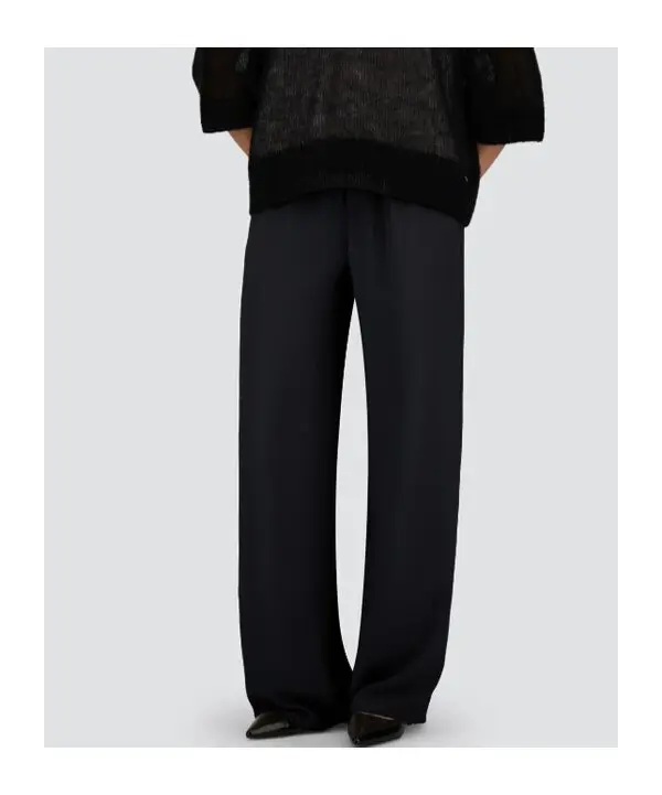 Herno Drawstring Straight-leg Pants - Black