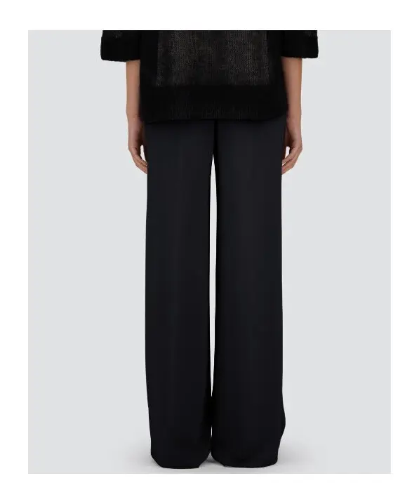 Herno Drawstring Straight-leg Pants - Black