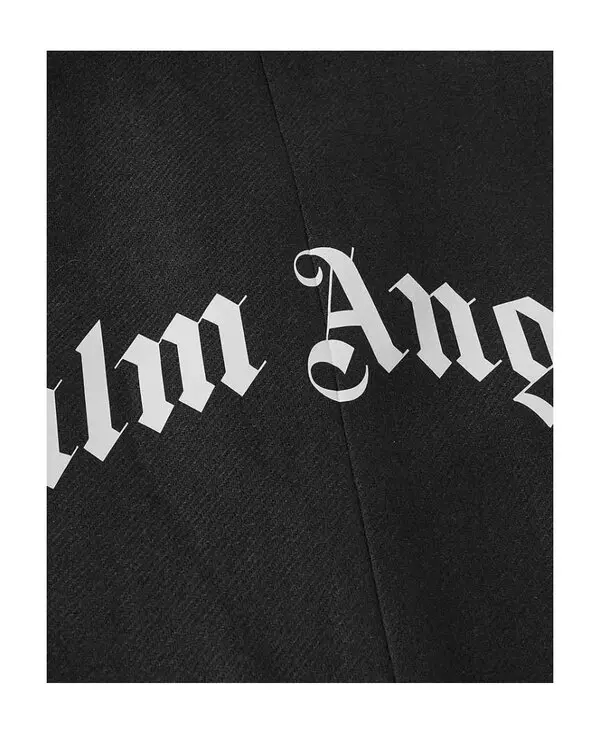 Palm Angels Curved Logo Coat