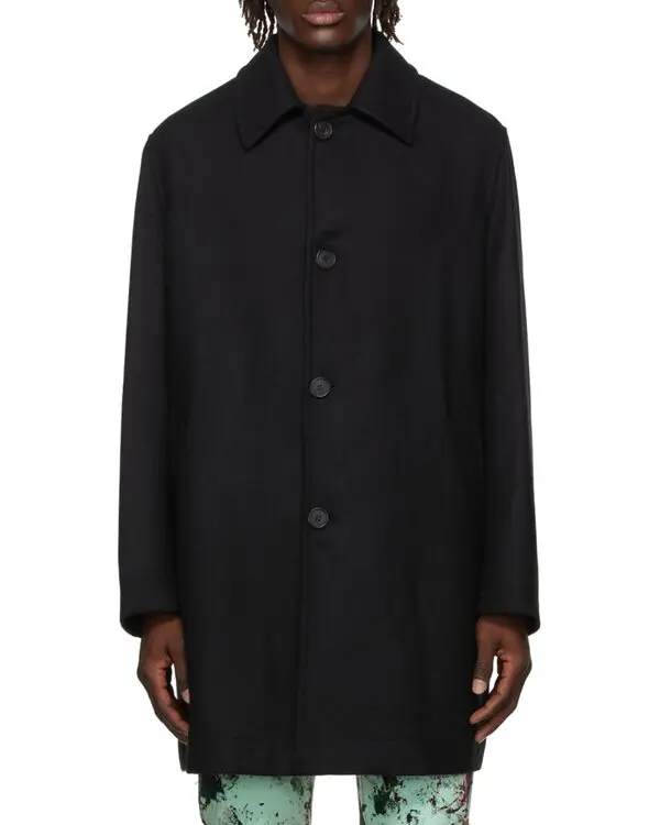 Palm Angels Curved Logo Coat