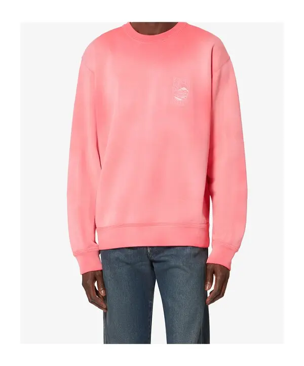 Isabel Marant Étoile Mikoy Embroidered Crewneck Sweatshirt - Pink