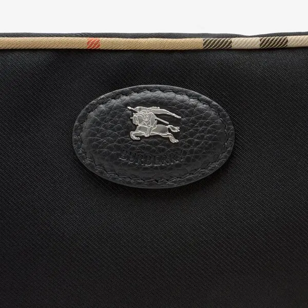 Burberry Medium Check Trim Travel Pouch