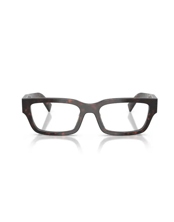 Prada Rectangle Frame Eyeglasses - Black