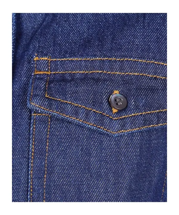 Dries Van Noten Long-sleeved Denim Shirt