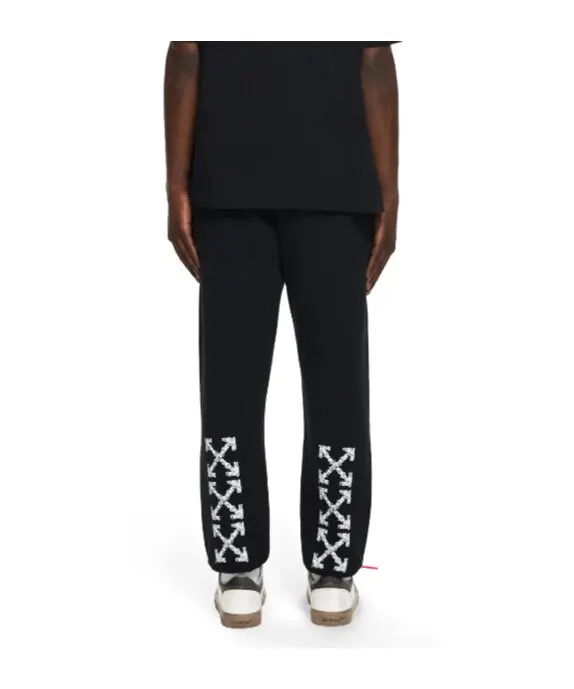 Off-White Heraldic Arrow Cuffed Track Pants