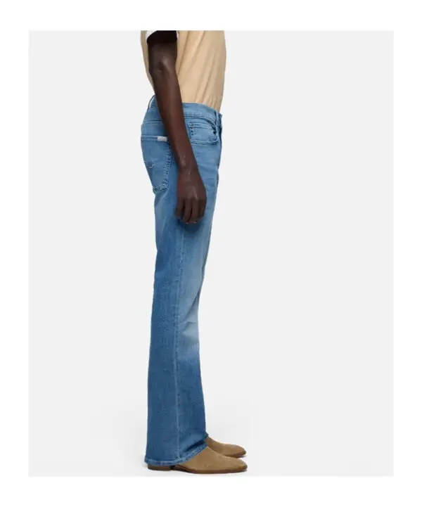 7 For All Mankind Bootcut Stretch Jeans In Medium Wash