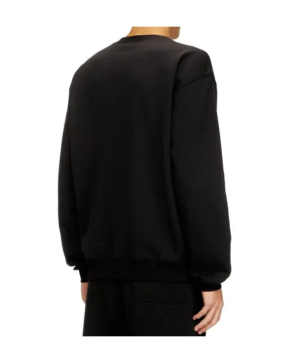 DIESEL® Logo Plaque Sweatshirt