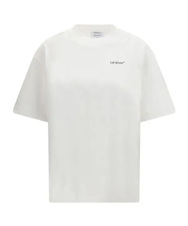 Off-White Half Arrow Skate Logo T-shirt - White