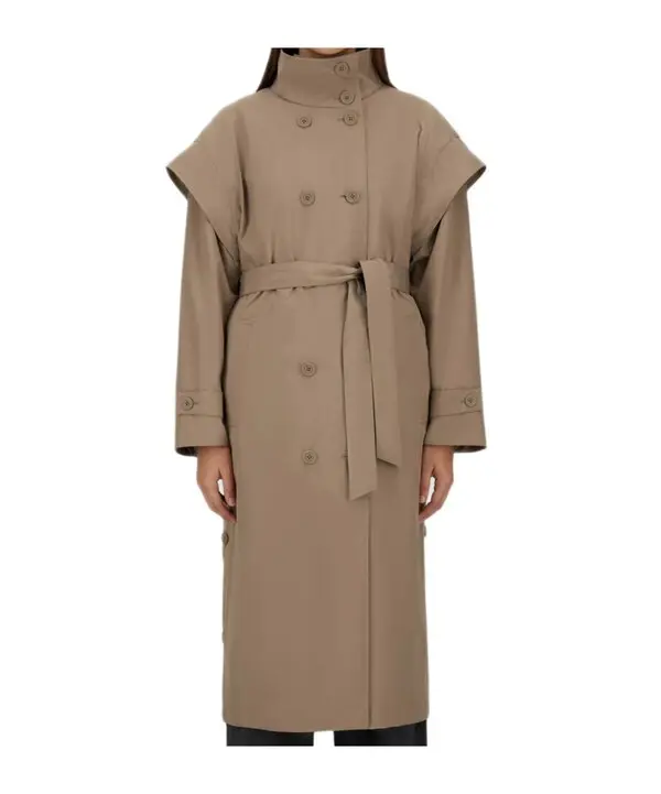 Herno Double-breasted Belted Coat