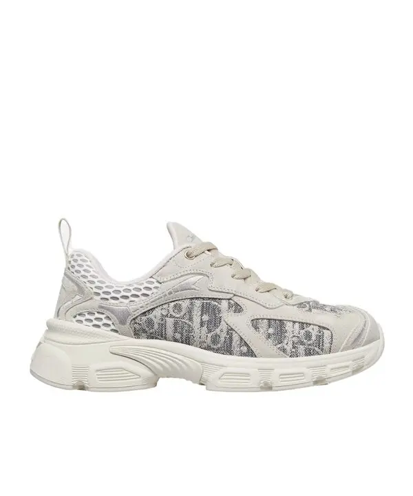 Dior Christian Vibe Lace-up Sneakers - Dark Gray