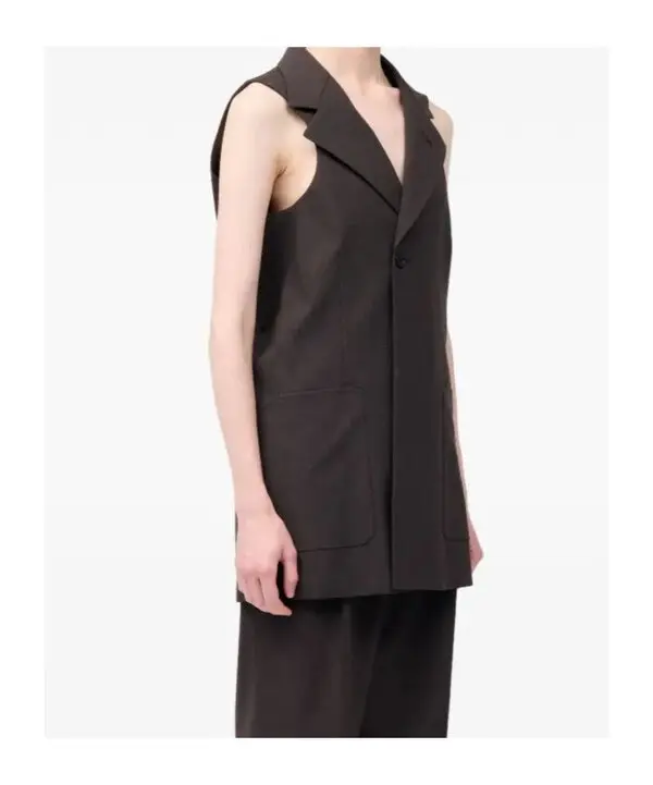 MAISON MARGIELA Single Breasted Sleeveless Waistcoat