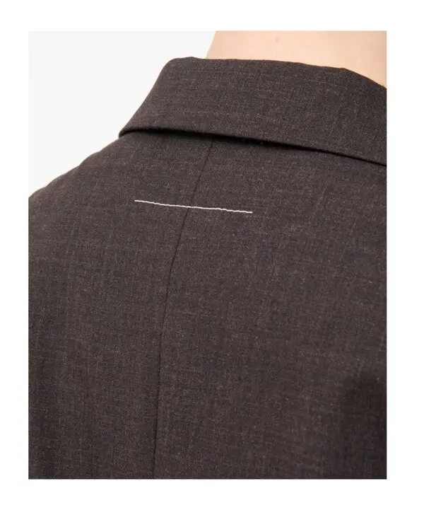 MAISON MARGIELA Single Breasted Sleeveless Waistcoat