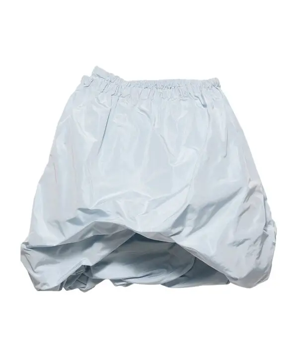 Prada Technical Taffeta Skirt - Interstellar Blue