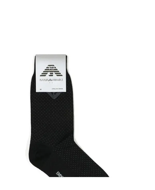 Emporio Armani Logo Knitted Socks