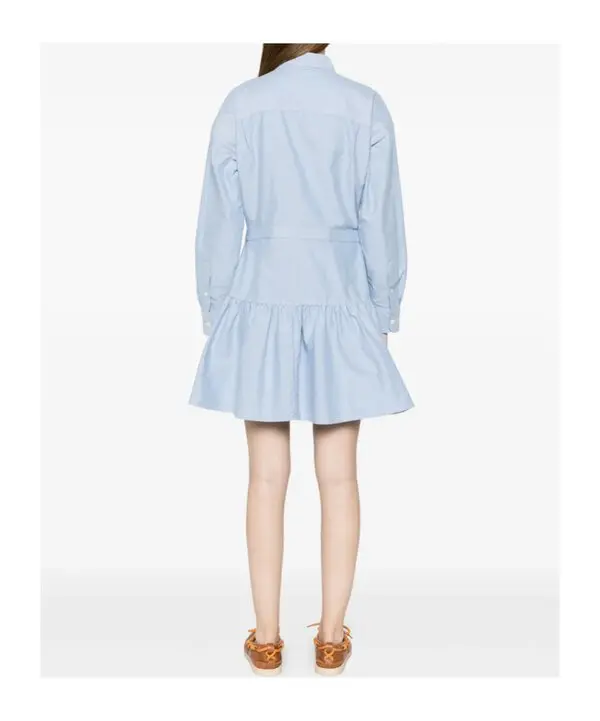 Polo Ralph Lauren Ruffled Hem Shirt Dress