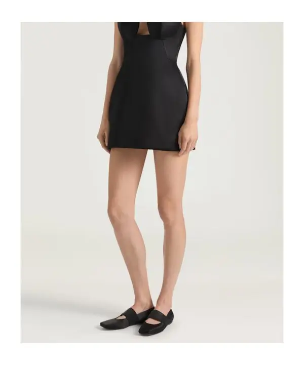 Givenchy Sliced Square Ballet Flats - Black
