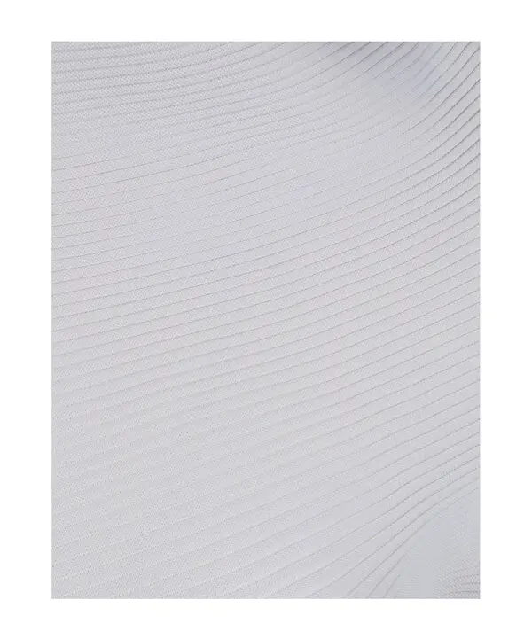 Issey Miyake Asymmetric Knitted Top - Offwhite