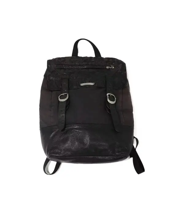 Chrome Hearts Buckled Backpack - Black