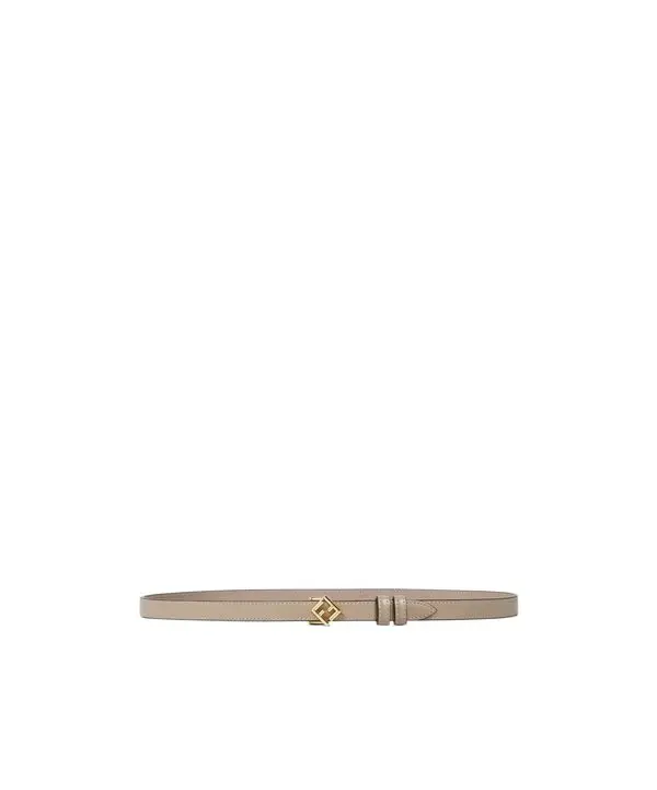 Fendi Ff Diamonds Belt - Nude
