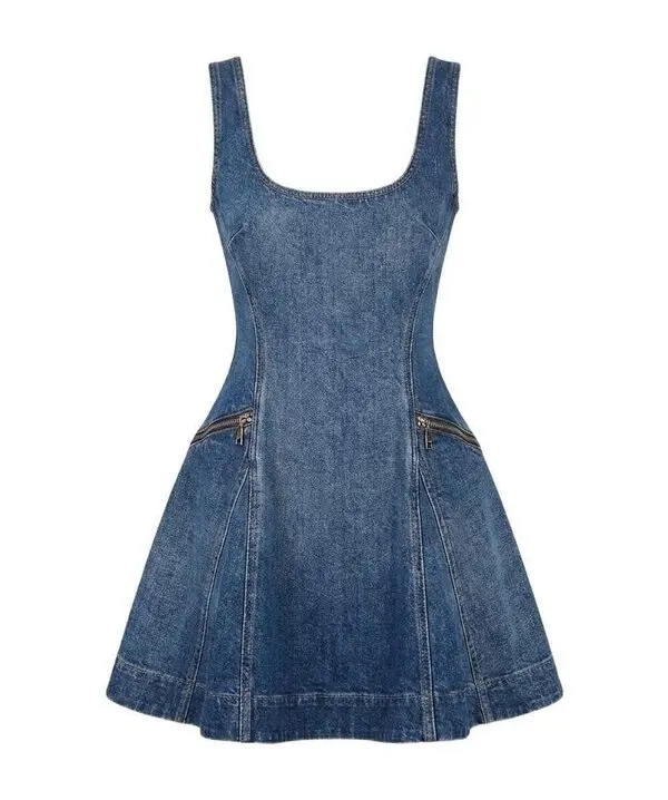 SELF-PORTRAIT Ruffled Mini Dress