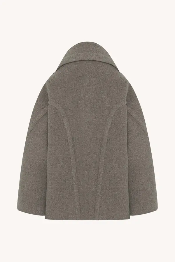 THE ROW Temur Virgin Wool Coat - Grey