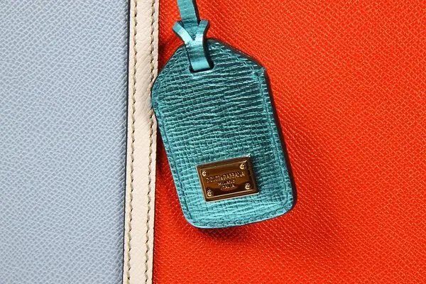 Dolce & Gabbana Paneled Tote Bag With Logo Detail