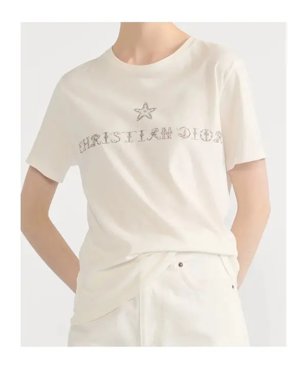 Dior Crewneck T-shirt With Star Logo