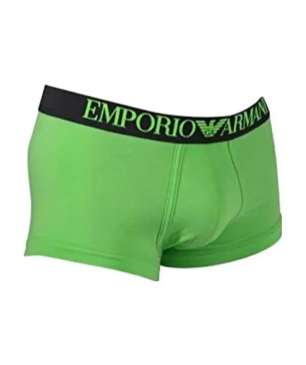 Emporio Armani Logo Detail Panties - Green