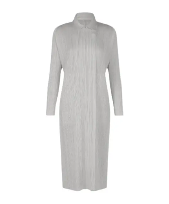PLEATS PLEASE BY ISSEY MIYAKE A-line Pleated Coat