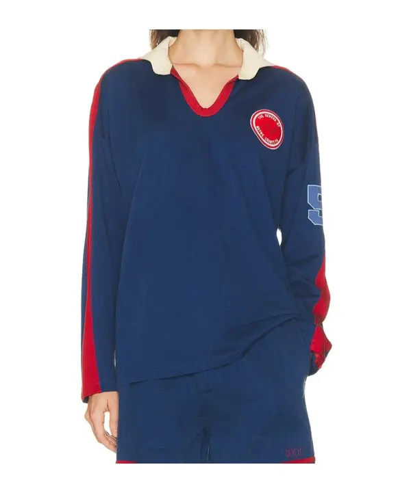 BODE Lakewood Logo-patch Panelled Shirt
