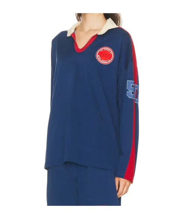 BODE Lakewood Logo-patch Panelled Shirt