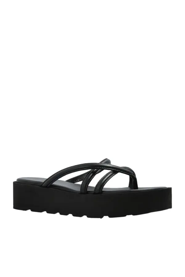 GIANVITO ROSSI Platform Strappy Slides