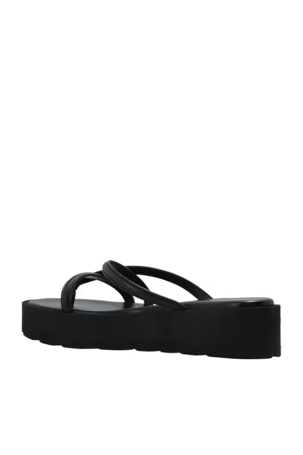 GIANVITO ROSSI Platform Strappy Slides