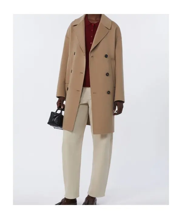Max Mara Six-button Double-breasted Coat
