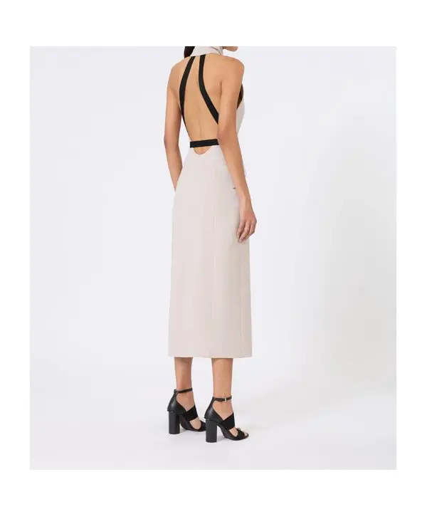 Max Mara Collared Pocket Midi Dress