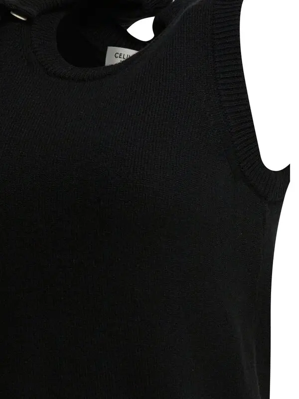 Celine Twinset Cardigan In Heritage Cashmere