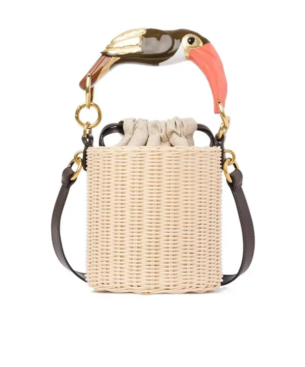 Chloé Tropicus Bucket Bag - Nude