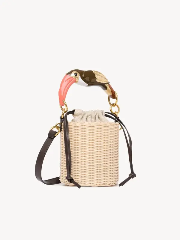 Chloé Tropicus Bucket Bag - Nude