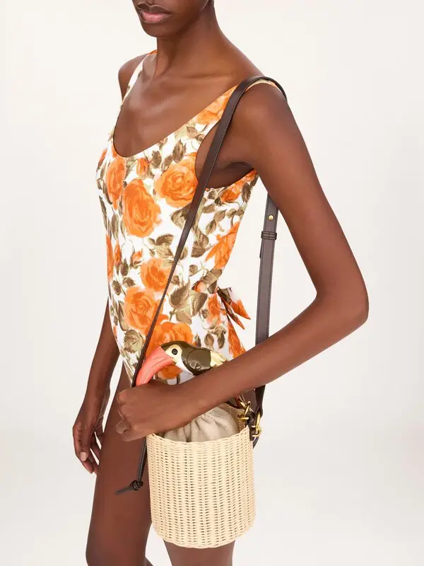 Chloé Tropicus Bucket Bag - Nude