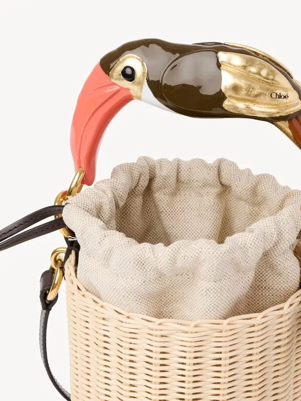Chloé Tropicus Bucket Bag - Nude