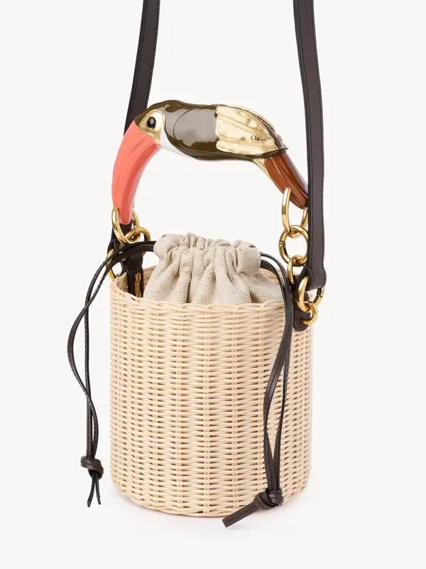 Chloé Tropicus Bucket Bag - Nude