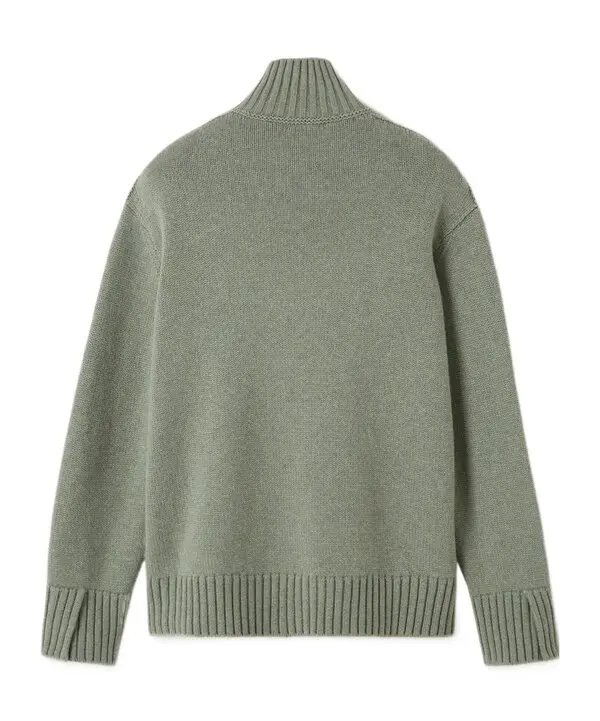 Loro Piana Parksville Turtleneck With Half-zip